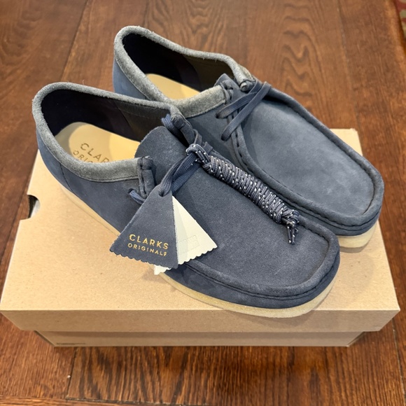 Clarks | Shoes | Clarks Suede Lowtop Wallabee Boots | Poshmark